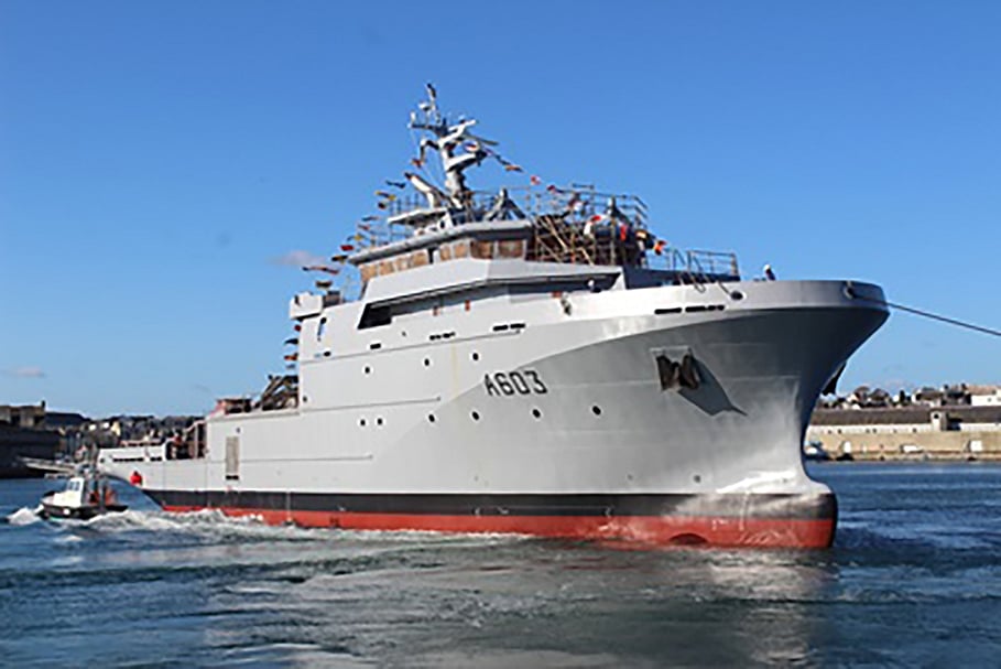 Kership launches Loire-class Rhone for French Navy