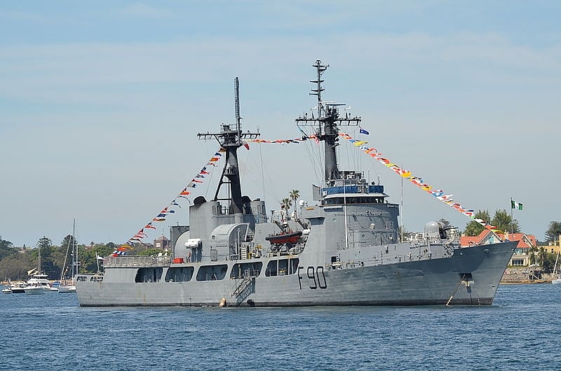 Nigerian frigate back in service two years after grounding