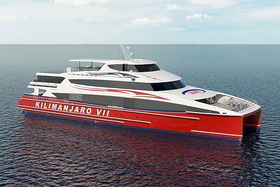 Azam introduces passenger ferry design