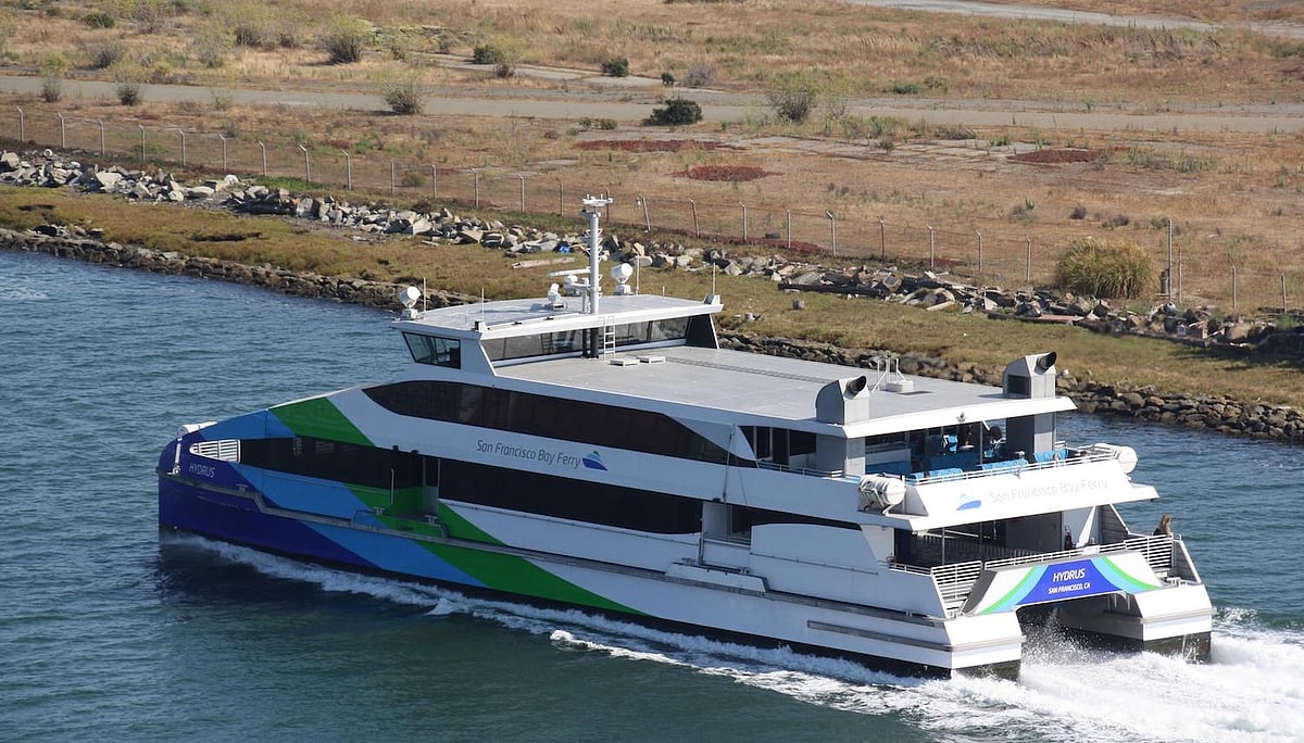 Vigor delivers passenger ferry to WETA