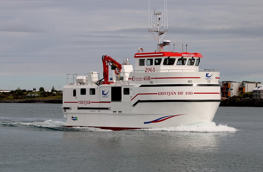 Trefjar delivers new 14-metre fishing vessel