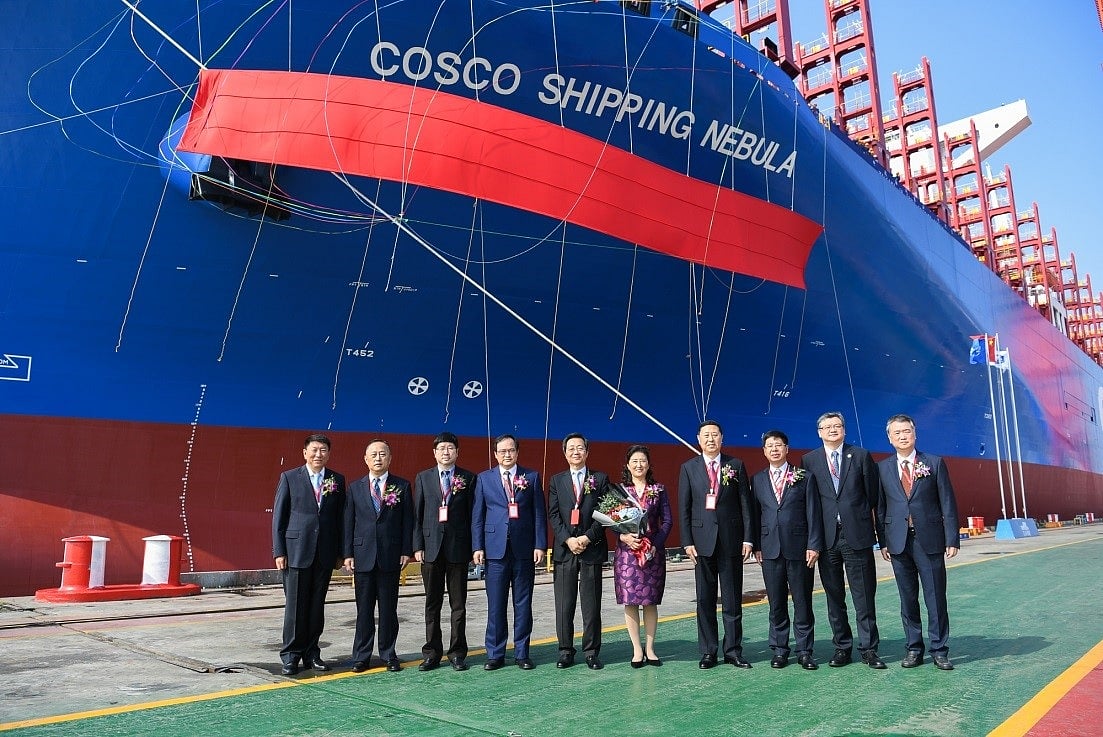 COSCO Shipping Nebula delivered