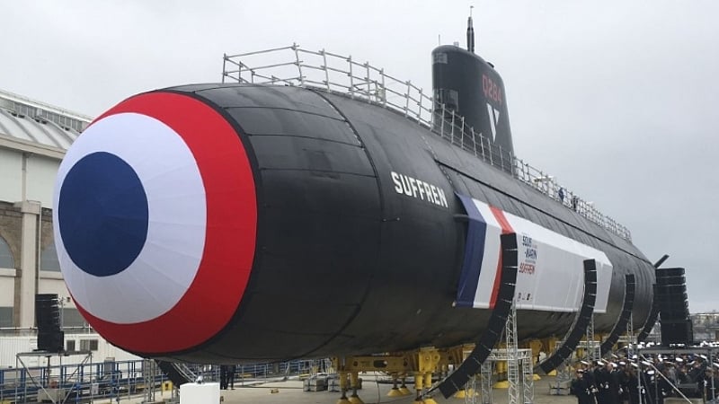 Naval Group launches French Navy’s first Barracuda-class sub