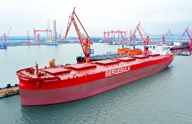 Berge Bulk takes delivery of second 300,000DWT VLOC from GSI