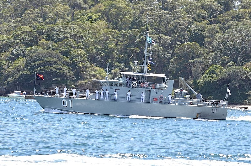 Former HMPNGS Rabaul completes final voyage