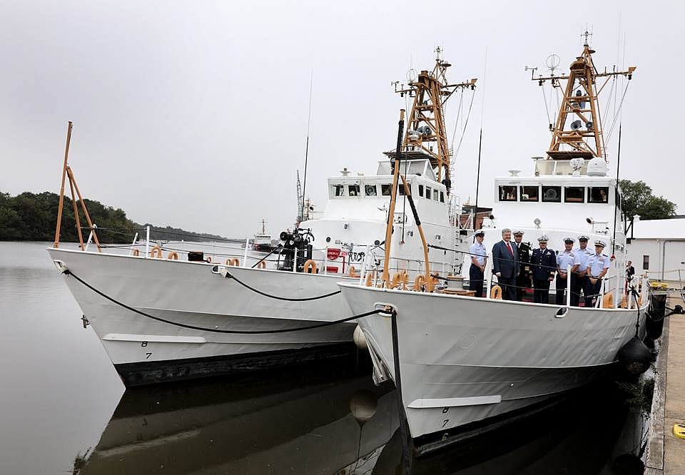 Ukrainian Navy receives two decommissioned US Coast Guard cutters
