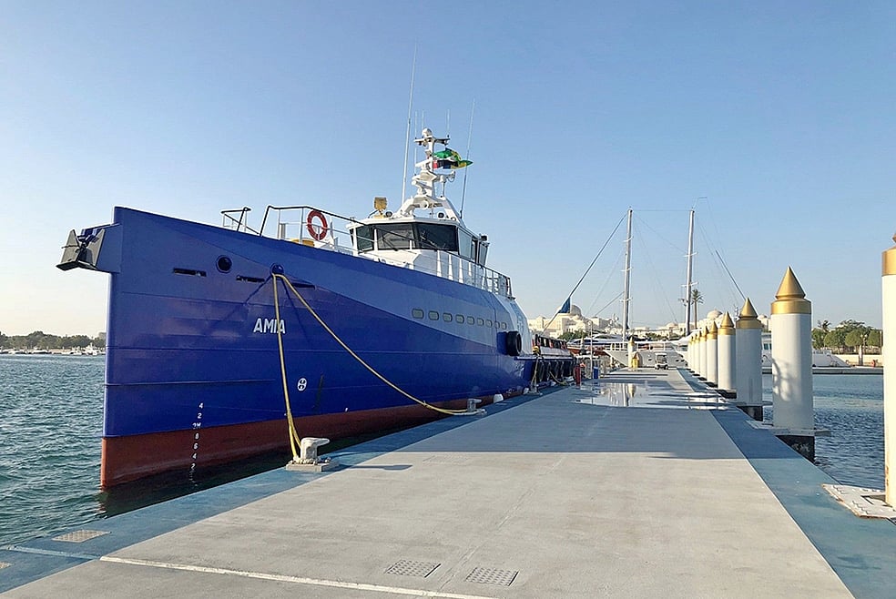 Marine Core and Charter accepts delivery of second 4008 class FCS