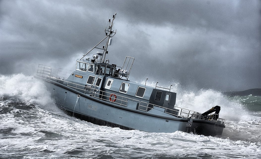 Magpie sails through rough-weather trials
