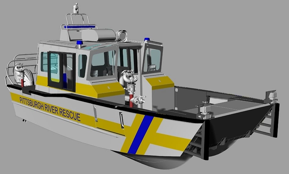 Lake Assault to build patrol and response craft for Pittsburgh