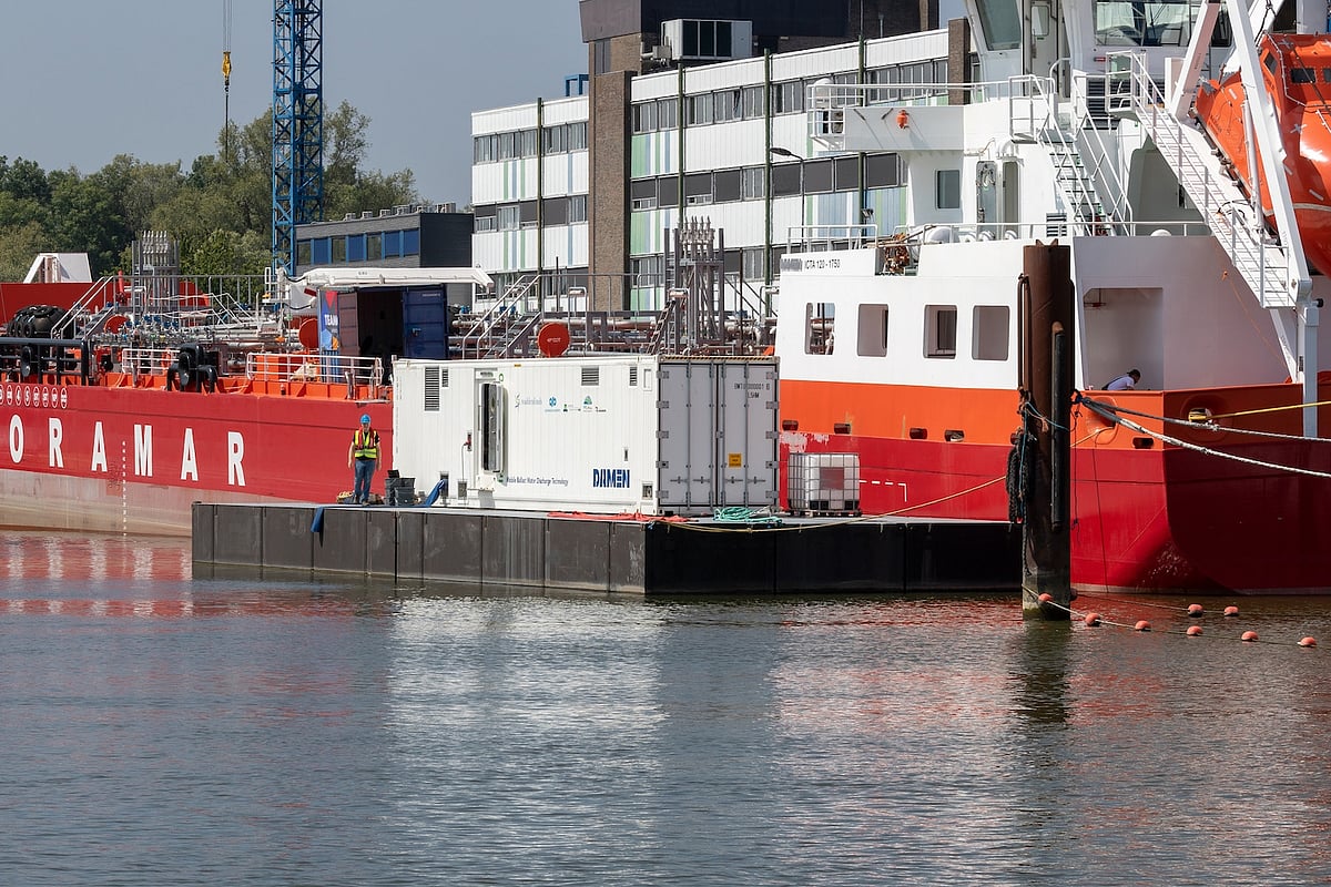 Damen to deliver inland coastal tanker to Navios Logistics