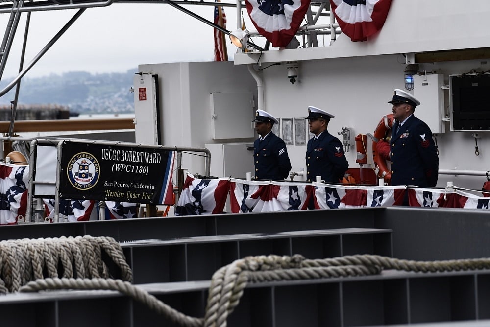 US Coast Guard commissions fast response cutter Robert Ward