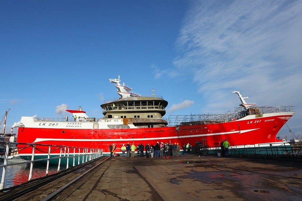 Nauta shipyard launches Shetland Islands trawler