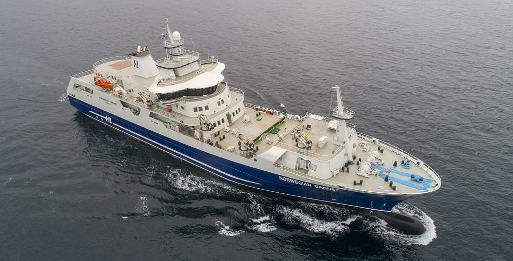 Balenciaga Shipyard delivers salmon processing ship for Norwegian operator