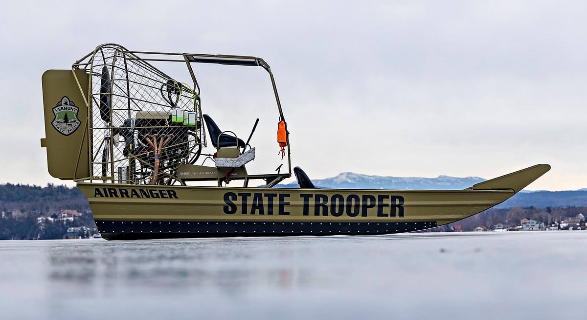 Vermont State Police takes delivery of two rescue airboats