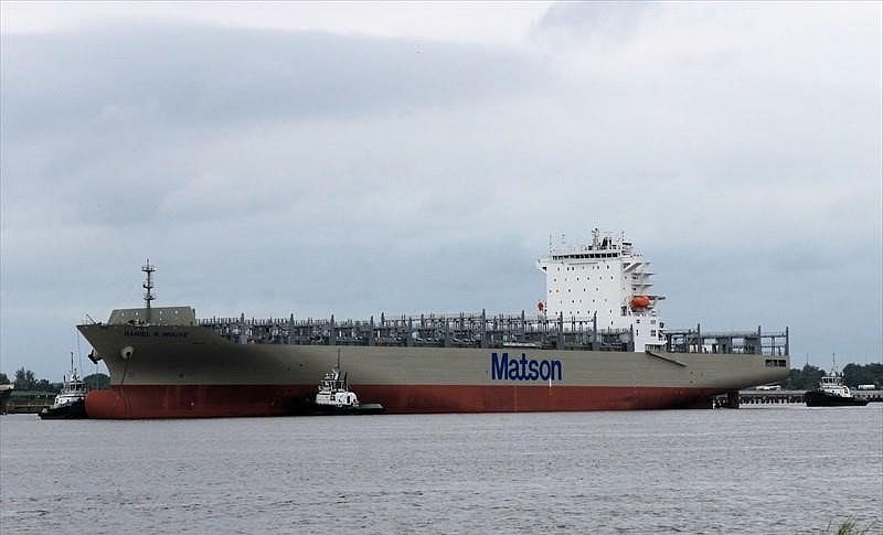 Matson takes delivery of first Aloha class vessel