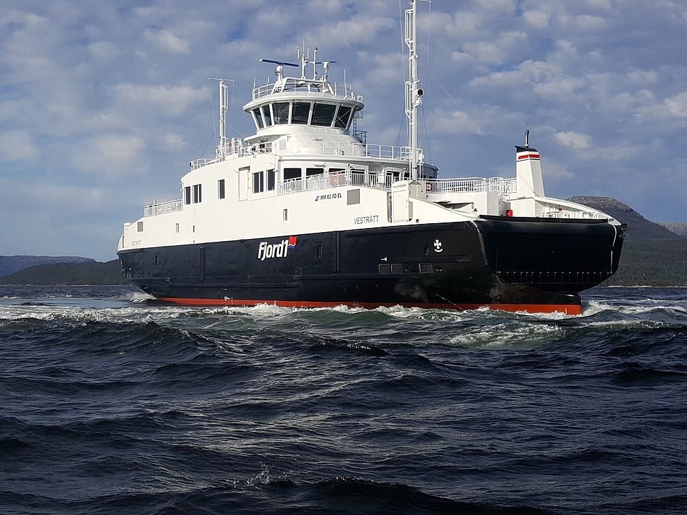 Havyard delivers two double-ender Ro-Paxes to Fjord1
