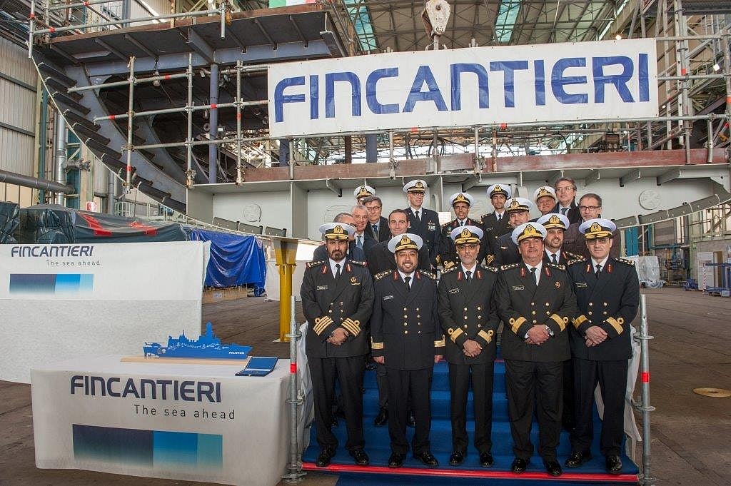 Fincantieri lays keel for Qatar’s first Doha-class corvette