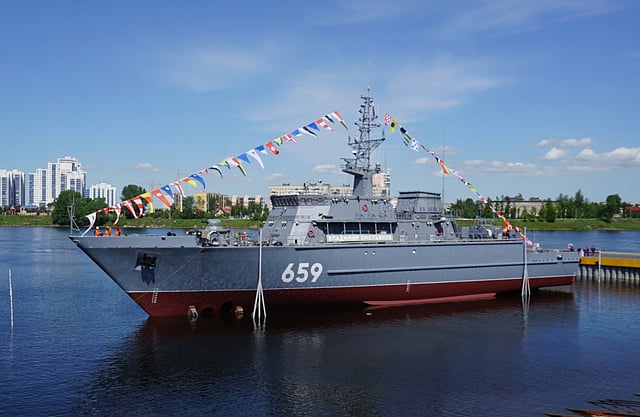 Sredne-Nevsky launches fourth Project 12700 minesweeper