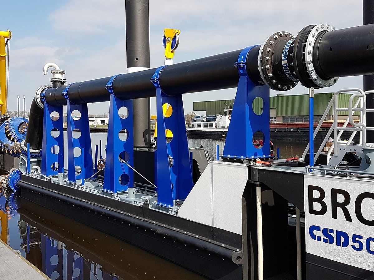 Damen delivers cutter suction dredger to ERA