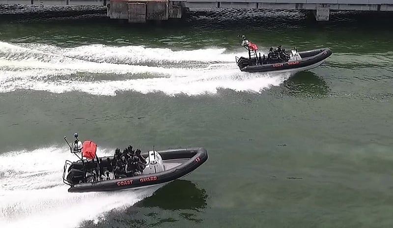 Philippine Coast Guard inaugurates 12 RHIBs
