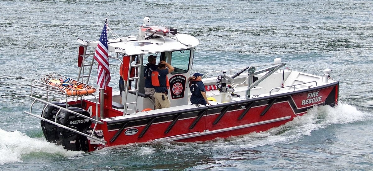 New fireboat delivered to Rabun County, Georgia