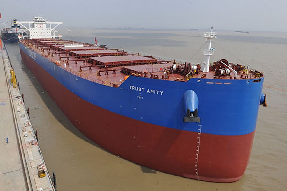 Jiangsu receives order for five Newcastlemax bulk carriers