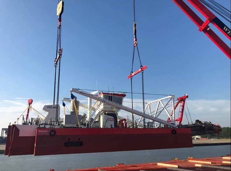 Royal IHC delivers dredger to Cameroon port operator