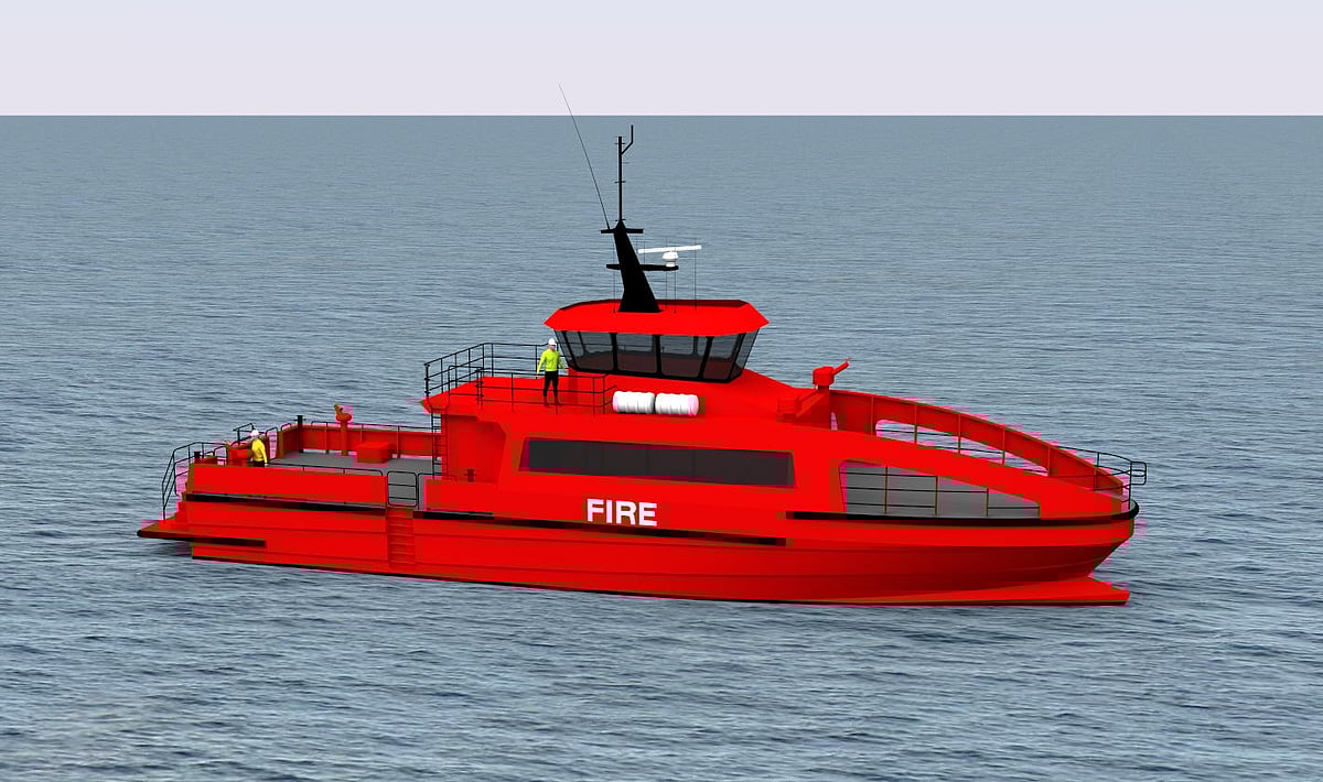 WMD unveils new fireboat design