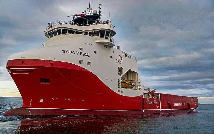 Norske Shell extends charter contract for PSV Siem Pride