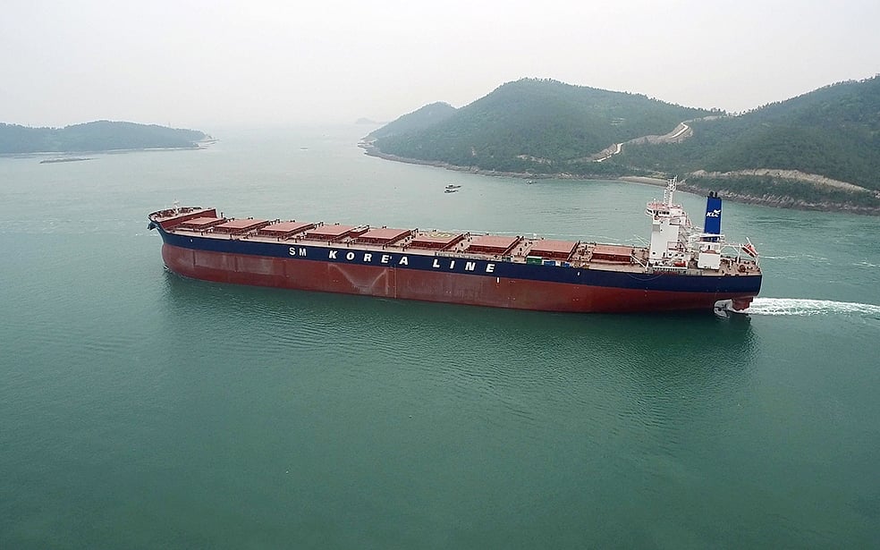 Korea Line Corporation orders two VLOCs
