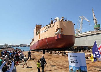 Uljanik launch cutter suction dredger in Croatia