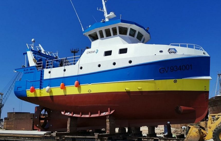 VESSEL REVIEW | Blue Wave – Moroccan-built diesel-electric trawler ...