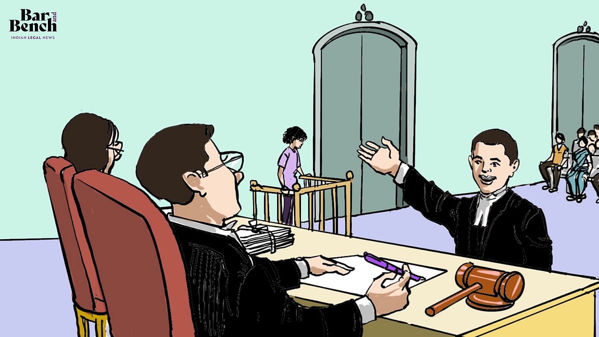 Don't roll your eyes, shake your head or snicker when opposing lawyer ...