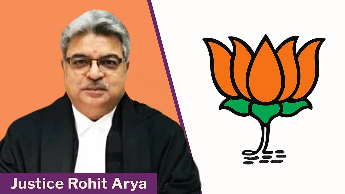 Former Madhya Pradesh judge Justice Rohit Arya joins BJP