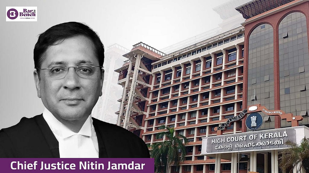 Justice Nitin Madhukar Jamdar takes oath as Chief Justice of Kerala ...