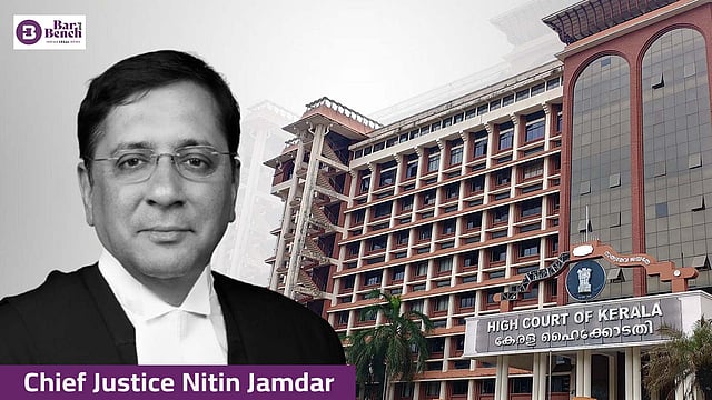 Justice Nitin Madhukar Jamdar takes oath as Chief Justice of Kerala ...