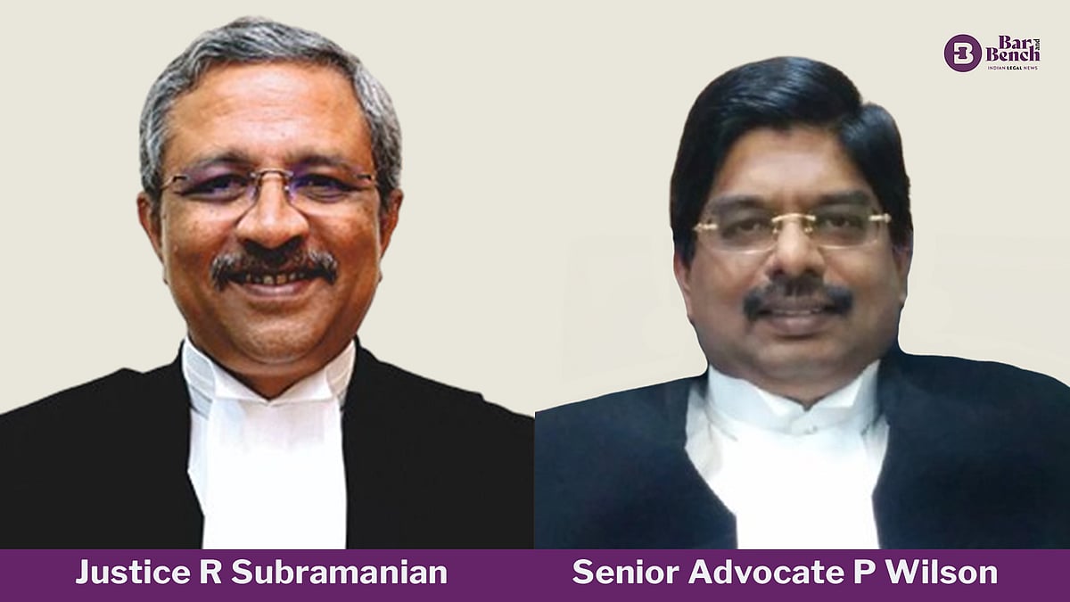 TN bar bodies support P Wilson after Madras High Court judge berates ...