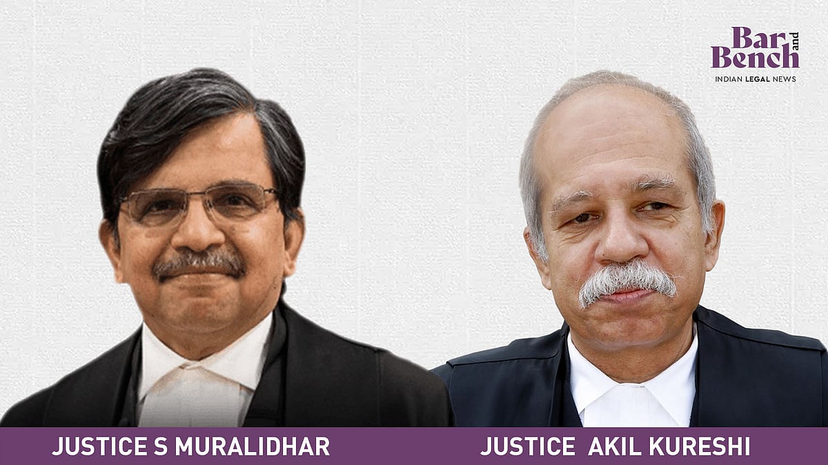 If HC Justices Muralidhar, Akil Kureshi can get transferred, won't ...