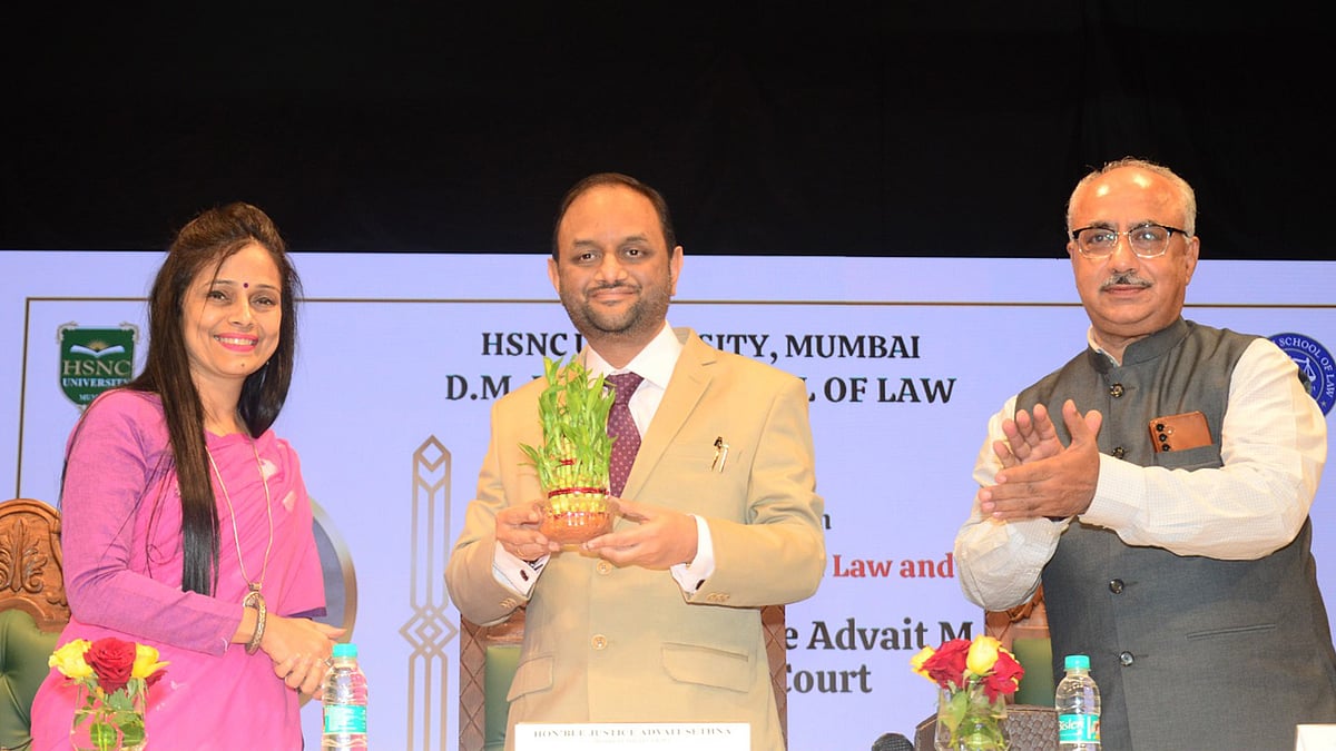 DM Harish School of Law hosts Master Lecture on Criminal Law by Justice ...