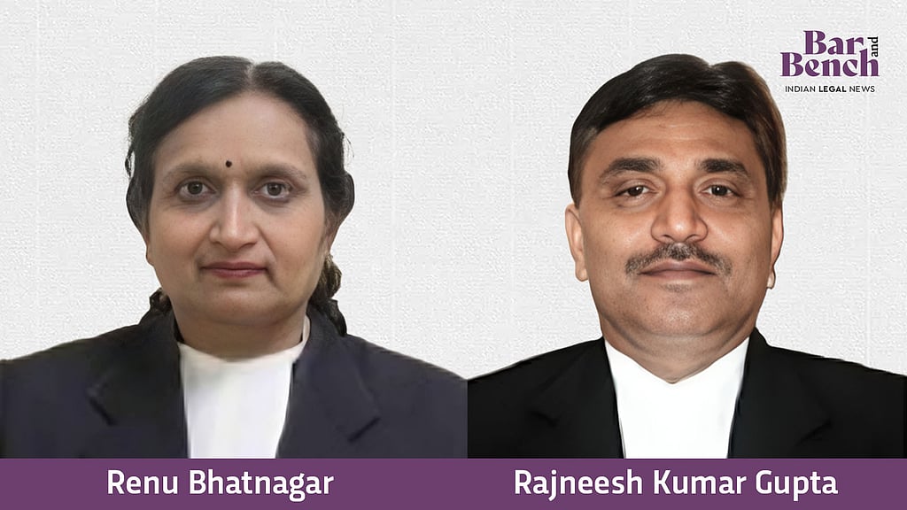 Renu Bhatnagar, Rajneesh Kumar Gupta take oath as Delhi High Court judges
