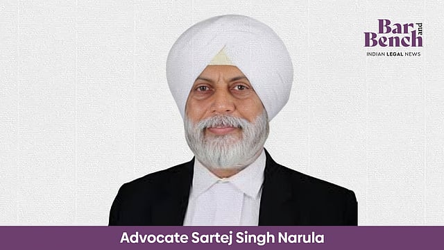 Advocate Sartej Singh Narula elected President of Punjab and Haryana ...