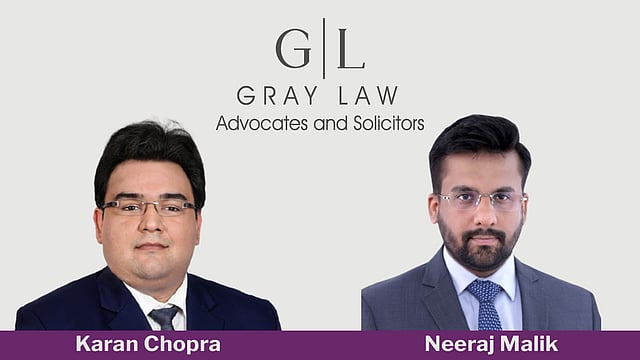 Karan Chopra and Neeraj Malik launch Delhi-based law firm Gray Law