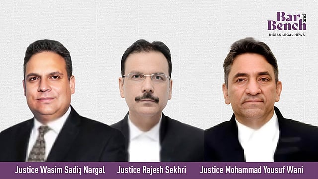 Three additional judges of Jammu and Kashmir High Court made permanent