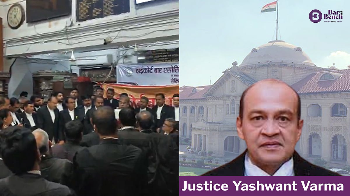 Allahabad High Court Bar on indefinite strike after Collegium ...