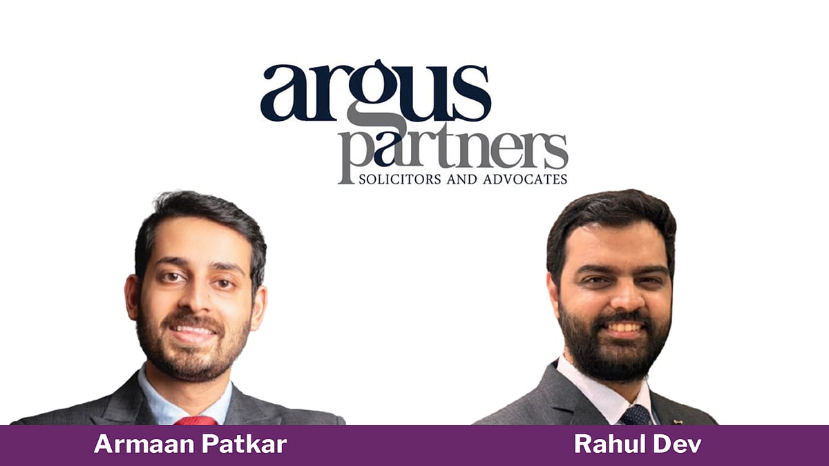 Argus Partners elevates Armaan Patkar to Equity Partnership; Rahul Dev ...