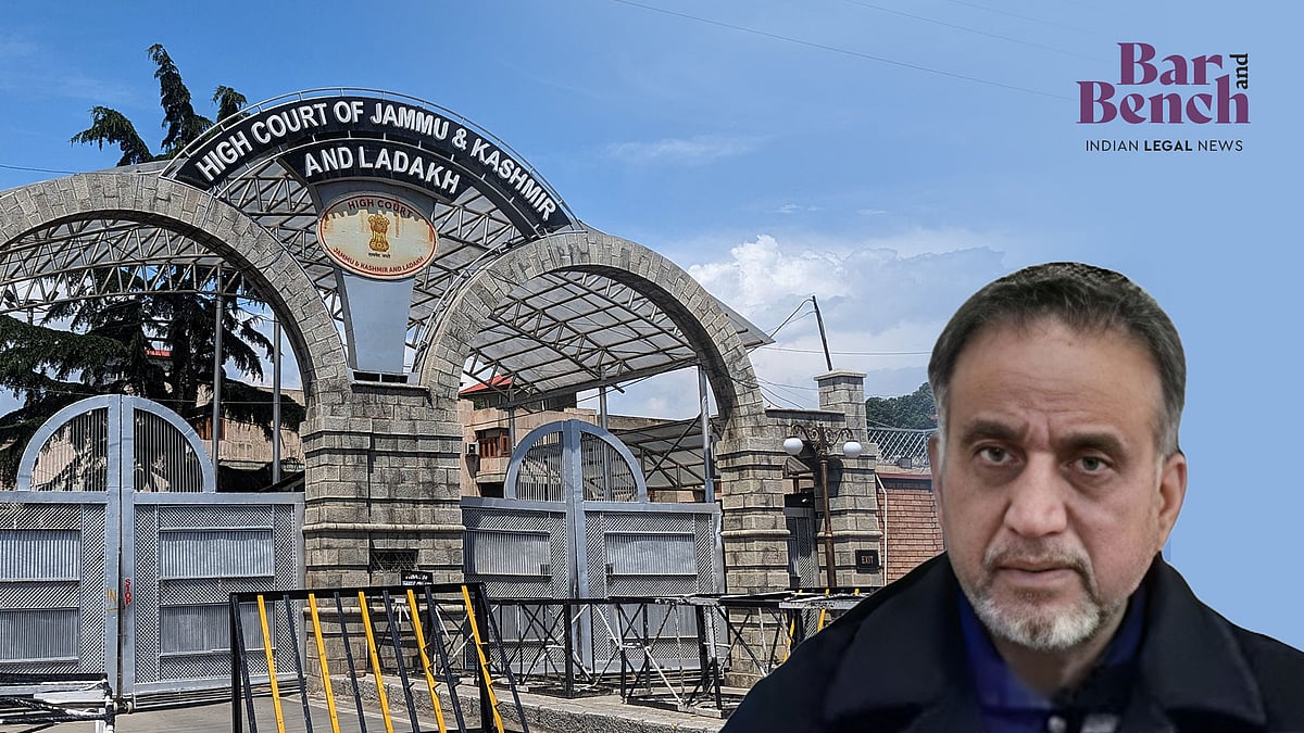 Jammu & Kashmir High Court quashes preventive detention of Advocate ...