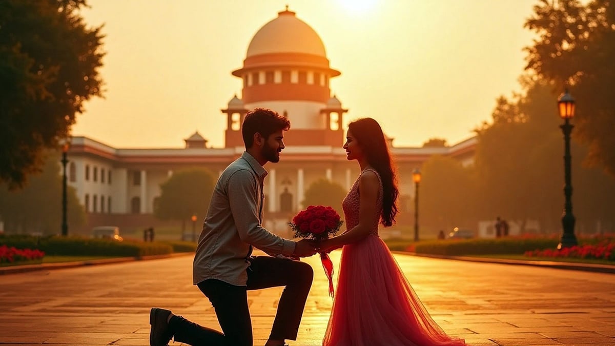 Couple agrees to marry after rape case; Supreme Court coaxes flowery proposal