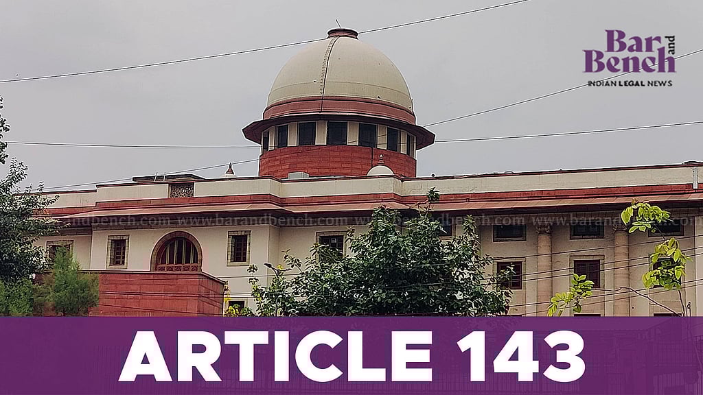 Understanding Presidential references under Article 143