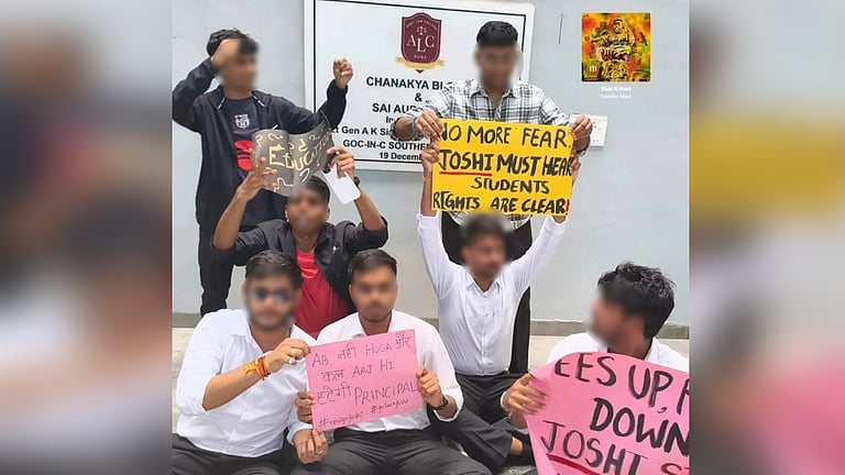 ALC Pune Students protest arbitrary policy changes, demand removal of ...