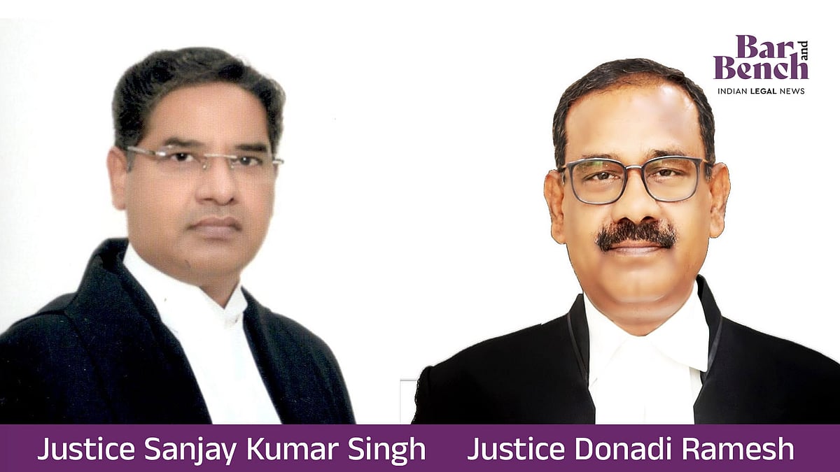Two Allahabad High Court judges transferred to Patna, Andhra Pradesh